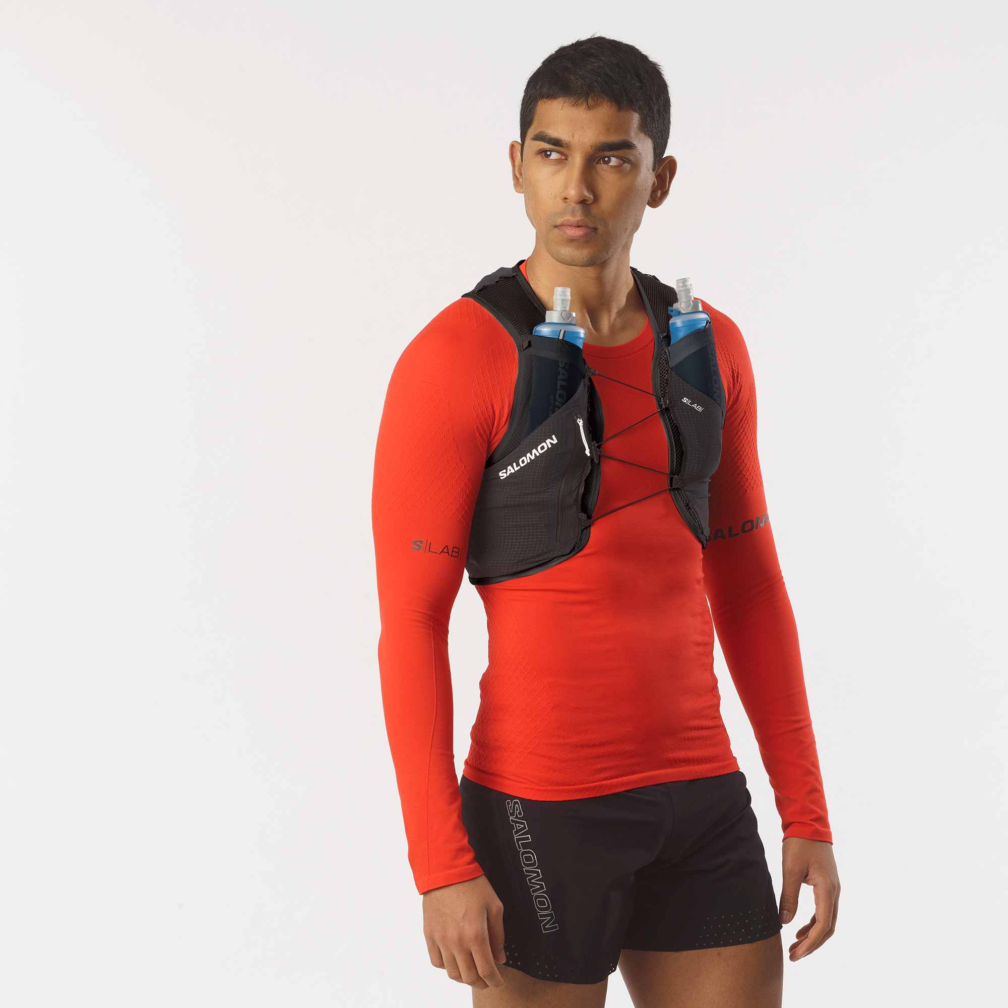 S/LAB PULSAR 3 | Chaleco de running unisex con bidones incluidos